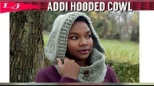Hooded Knit Cowl | Circular Knitting Machine Patterns - Littlejohn's Yarn