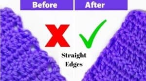 How to Crochet Straight Edges Every Time – Littlejohn's Yarn