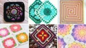 15 Unusual Granny Square Crochet Patterns – Littlejohn's Yarn